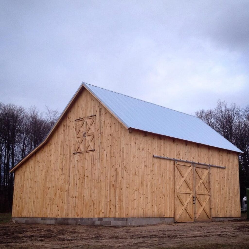 Broken Back Salt Box - Harvest Moon Timber Frame